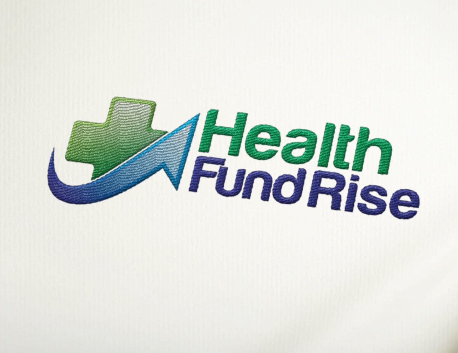 Health Fund Rise - Logo Design for organization of donation in Nepal